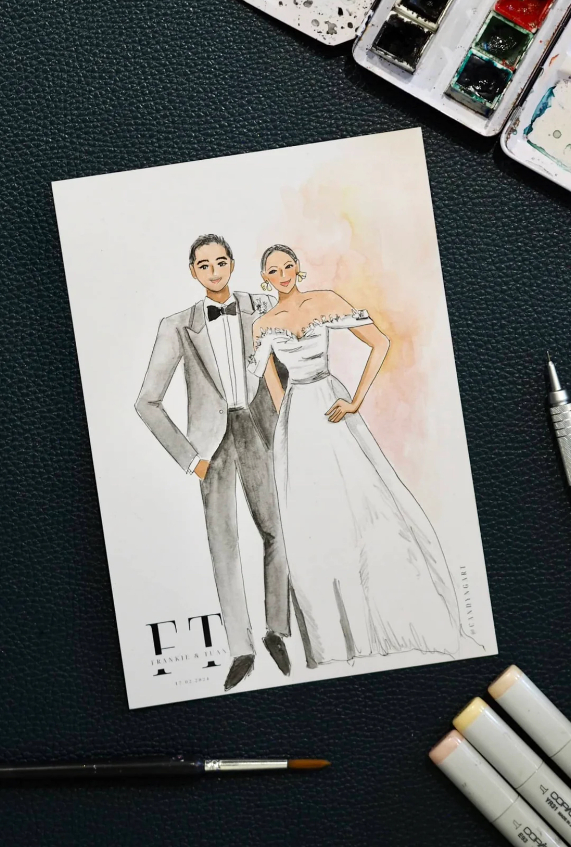 Candy Ng Art | East Meets Wed